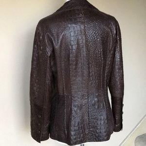 Runway | Jackets & Coats | Stunning Croc Blazer | Poshmark